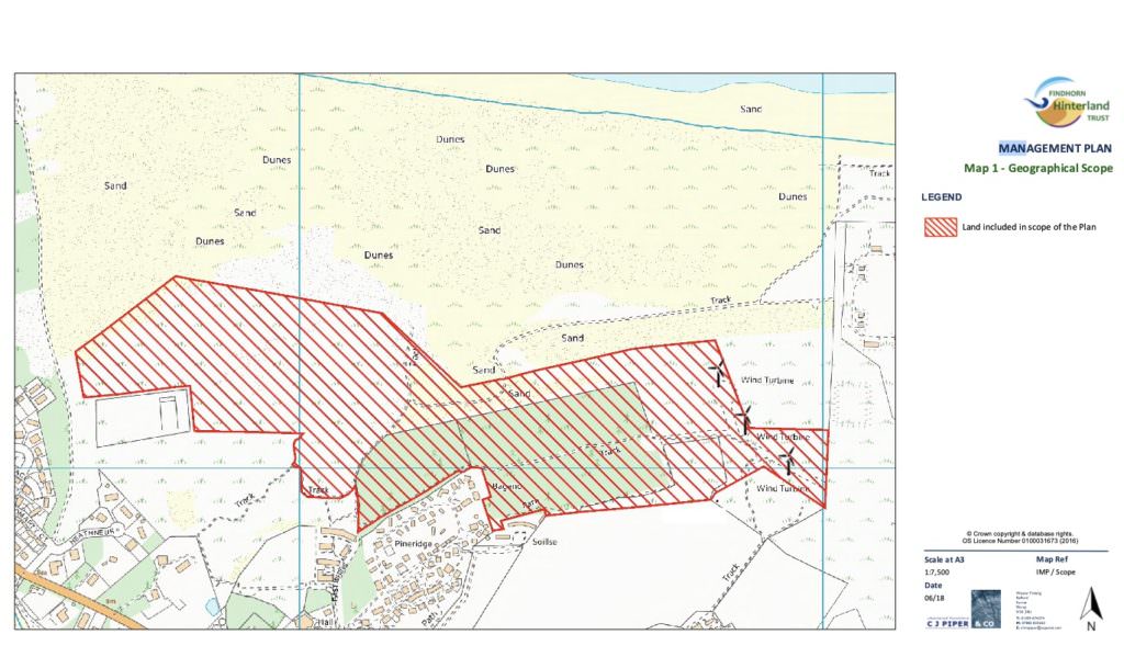 Hinterland Map | Findhorn Hinterland Trust, Park Ecovillage, Findhorn